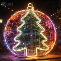 China High Quality Customizable 3D LED Christmas Bell Decoration Light for Large Festival Party Lighting for sale