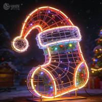 China High Quality Customizable 3D LED Christmas Bell Decoration Light for Large Festival Party Lighting for sale