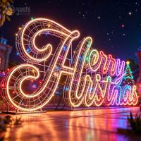 China Double Layer Star LED Motif Light, Custom Outdoor Wireframe Star Light Sculpture for Christmas Light Festival for sale
