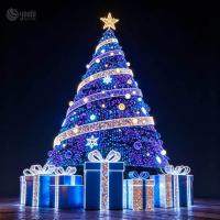 China Outdoor Waterproof Reindeer & Sleigh LED Light Set, Christmas Tree Lanterns for Square, Park & Theme Park Decoration for sale