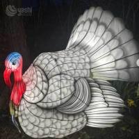 China Large Glowing Giraffe LED Motif Light Waterproof Animal Sculpture Lantern for Zoo & Park Decoration for sale