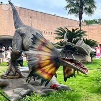 China Life Size Animatronic Dinosaur Carnotaurus Simulation Model for Theme Park Zoo Museum Outdoor Decoration for sale