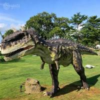 China Life Size Animatronic Dinosaur Carnotaurus Simulation Model for Theme Park Zoo Museum Outdoor Decoration for sale