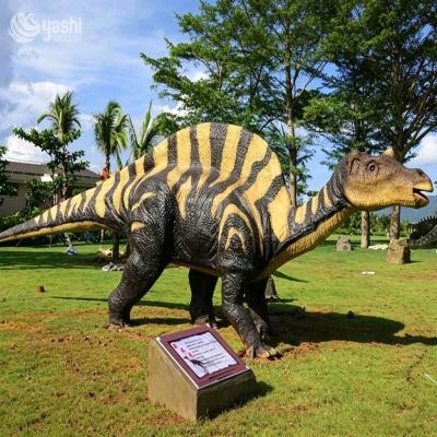 China Life Size Animatronic Ouranosaurus Dinosaur Simulation Model for Outdoor Theme Park Zoo Museum Garden Decoration for sale