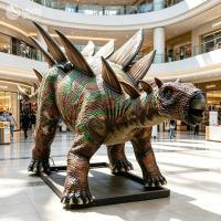 China Life Size Animatronic Ouranosaurus Dinosaur Simulation Model for Outdoor Theme Park Zoo Museum Garden Decoration for sale