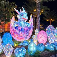 China Masterfully Handcrafted 3D Silk Snowman: Large-Scale Waterproof Christmas Tree Motif Lights for Theme Park Events for sale