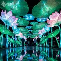 China Custom Butterfly & Floral Walk‑Through Light Tunnel, Garden Theme LED Flower Butterfly Lantern Tunnel for Park Night Festival for sale