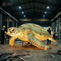 China Custom Life Size Tiger Animal Lantern, Handmade LED Festival Light Sculpture for Zoo Theme Park Outdoor Holiday Decoration for sale
