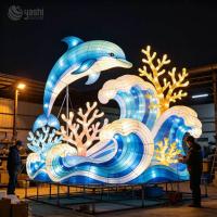 China Outdoor LED Jellyfish Coral Fish Lantern Set, Ocean Landscape Lighting Solution for Theme Park & Amusement Park Decoration for sale