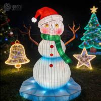 China Custom Giant Christmas Bauble Arch Light Tunnel, Outdoor Wire Frame LED Ornament Ball Entrance Light Sculpture For Commercial Plaza for sale