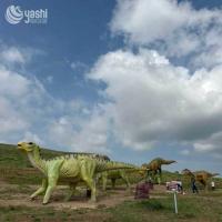 China Animatronic Dinosaur Combination Model Life Size Waterproof Dinosaur Statue Kit for Jurassic Theme Park Mall Outdoor Display for sale