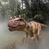 China Animatronic Dinosaur Combination Model Life Size Waterproof Dinosaur Statue Kit for Jurassic Theme Park Mall Outdoor Display for sale