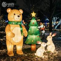 China Custom LED Penguin Family Lantern Set, Outdoor Winter Animal Light Sculpture for Christmas Light Festival, Support Customization for sale