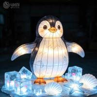 China Frog Lotus Water Scene Festival Lantern Animal Lantern Christmas Decoration New Year Decoration Lighting Engineering Design for sale