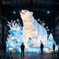 China Outdoor Festival Lighting Solution Giraffe Lantern Display For Theme Parks Services For Immersive Nature Experience And Tourism Projects for sale