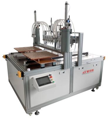 China 3000W Glue Dispensing Robot 220V - 380V Silicone Dispensing System For 2 By 2 Back Lit Panel for sale