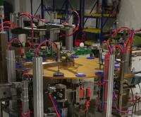 China LED Bulb Automated Assembly Line PLC Control Bulb Assembly Machine for sale