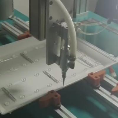 China 220V Automatic Glue Dispenser Machine 50Hz - 60Hz 3 Axis Dispensing Robot for sale