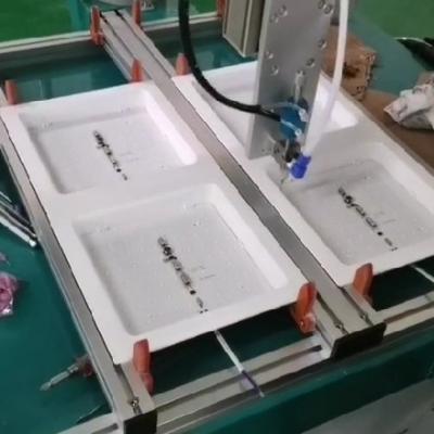 China 50 - 60Hz Glue Dispensing Machine 500mm/sec Automated Epoxy Dispenser 150W for sale
