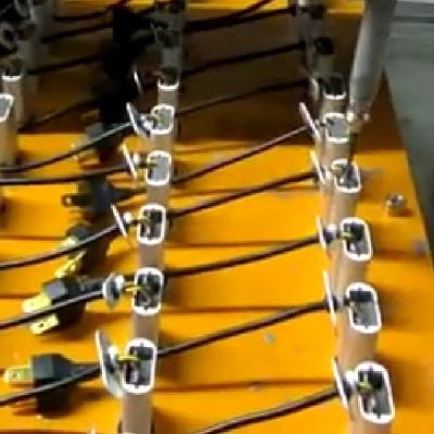 China AB Glue Dispensing Machine Two Parts Glue Filling Machine 500mm/sec for sale