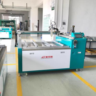 China PLC Control Automated Epoxy Dispenser 350KG Automatic Glue Dispensing Machine 220V for sale