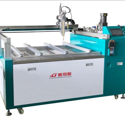 China 3 Axis Automated Adhesive Dispenser Black Silicone Gluing Dispenser Customized for sale