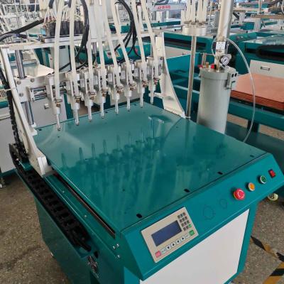 China 8 Heads Glue Dispensing Robot 150W Silicone Dispensing Systems For 2X2 Back Lit Panel Light for sale