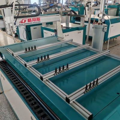 China 220V Automatic Glue Dispenser 1200*800*100mm CNC Glue Dispenser Machine 150W For Big Size Panel for sale