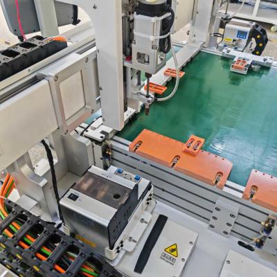 China Automatic Screw Locking Machine with two independent stations to enhance assembly speed and maintain in panel light screw locking for sale