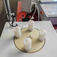 China 200W Glue Dispensing Machine Round Adhesive Dispensing Equipment Four Station for sale
