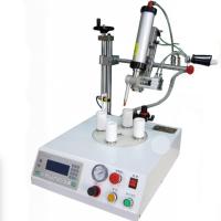 China Circle Adhesive Dispenser Robot 1000pcs/h - 1500pcs/h Robotic Dispenser For LED Bulb Diffuser for sale
