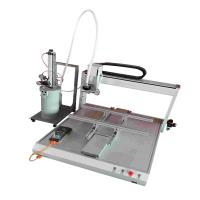 China Three Axis Automatic Glue Dispenser 220V Silicone Dispensing Systems 500mm/sec for sale