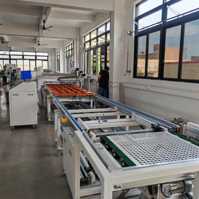 China Full Automaitc Silicone Potting Machine Customized LED Production Line vaccuuming heating solution for sale