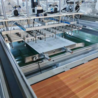 China Six Heads Automated Glue Dispenser 3500W Silicone Dispensing System For Back Lit Panel Light for sale