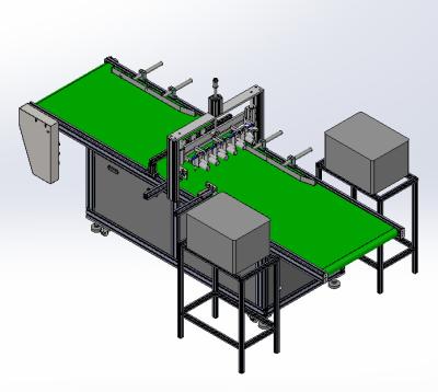 China 6 Heads Hot Melt Glue Dispensers 220 - 380V Hot Melt Adhesive Dispensing Equipment 3500W for sale