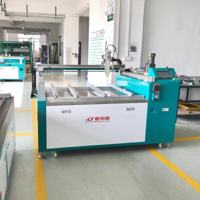 China Automatic Operation Waterproof Sealing Glue Potting Machine with 304 Stainless Steel Containers and Handhold Teaching Programming for sale