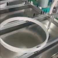 China Industrial Glue Dispensing Machine Designed for LED Panel Light Sealing Providing Uniform Adhesive Application and Operation for sale
