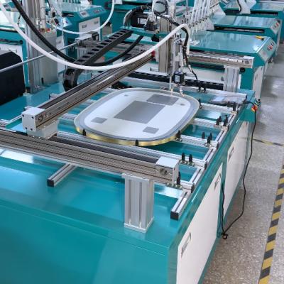 China Glue Dispensing Robot reduces Smart Mirror Base Gluing Labor Costs by 40% for sale