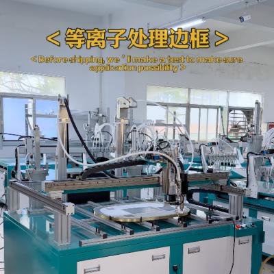 China Mirror Light Frame Assembly Machine Plasma Treatment Glue Dispensing for sale