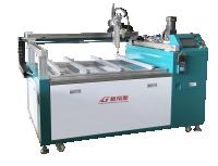 China Silicone Potting Machine Featuring Automated AB Glue Potting Vacuuming and Heating for High Capacity LED Driver Production and Sealing for sale