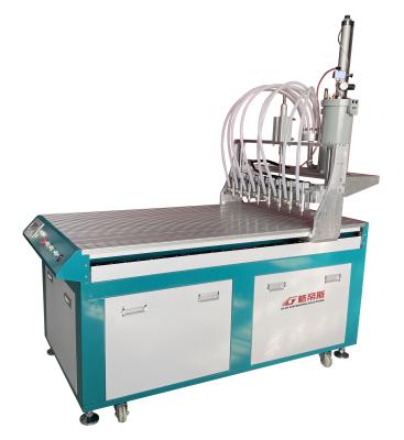 China Automatic Glue Dispenser suitable for electric steamer and oven manufacturers requiring and adhesive application technology for sale