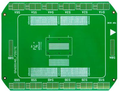 China 14 Layer Heavy Copper Pcb Ratio Semiconductor Test Thick Gold Plate 2.0mm 5 Oz for sale