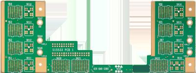 China Multilayer PCB Printed Circuit Board 2.0mm standard 10 Layer Immersion Gold for sale
