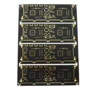 China Kingboard Pcb Panel Board Immersion Gold FR4 6 Layer Black Electronic Board Design for sale
