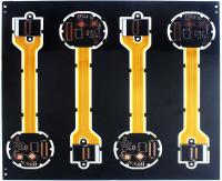 China Matte Black Solder Mask Pcb Design For Rigid Flex Pcb Gerber 0.6mm for sale