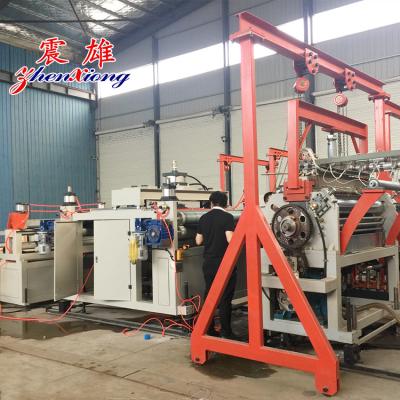 China PLC Control Automatic Plastic Sheet Extrusion Line Car Fenders 18M Sheet Extrusion Machine for sale