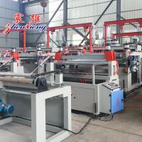 China Auto Feeding 1200mm Plastic Sheet Extrusion Line Car Fender 0.6M/MIN Sheet Extruder for sale