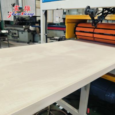 China Efficient And Energy Saving Plastic Board Extrusion Machine PVC Door Board  Smooth And Flat for sale