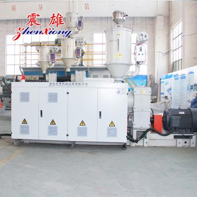 China High Yield 20 - 1200mm Plastic Pipe Hdpe Extruder Machine Plastic Pipe Extrusion Line for sale