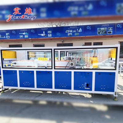 China 25KW PVC WPC Plastic Profile Production Line Raw Wood Profile Production Line for sale